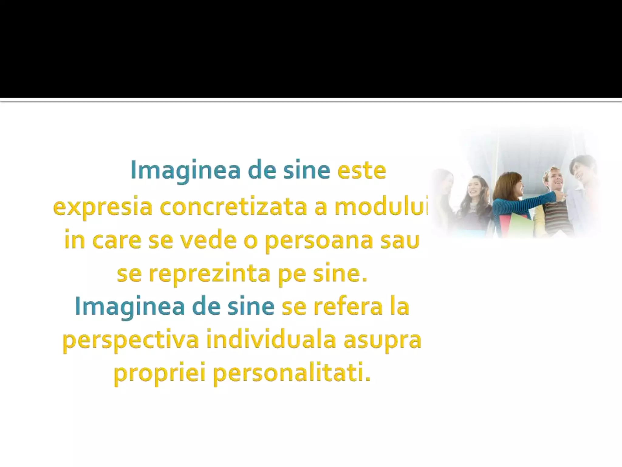 Imaginea de sine | PPTX