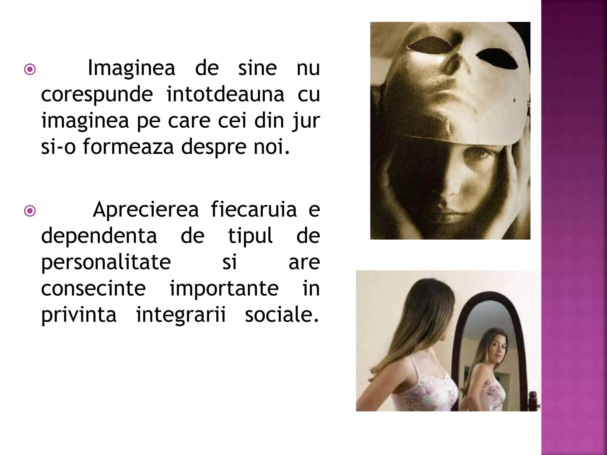 Imaginea de sine | PPTX