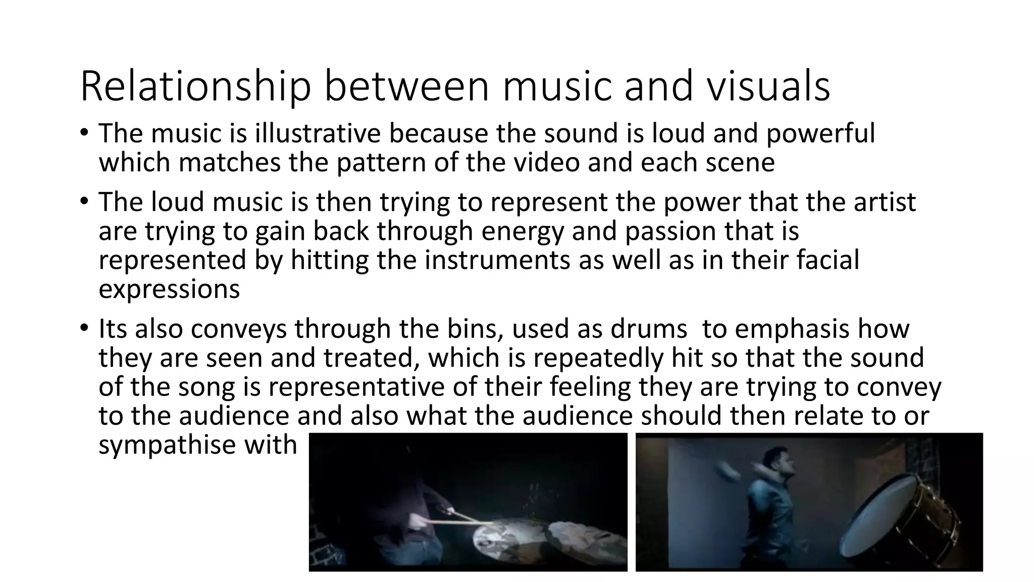 Imagine dragons music video analysis | PPTX