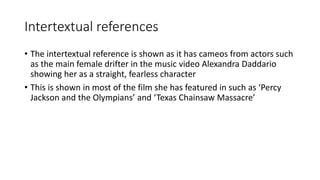 Imagine dragons music video analysis | PPTX