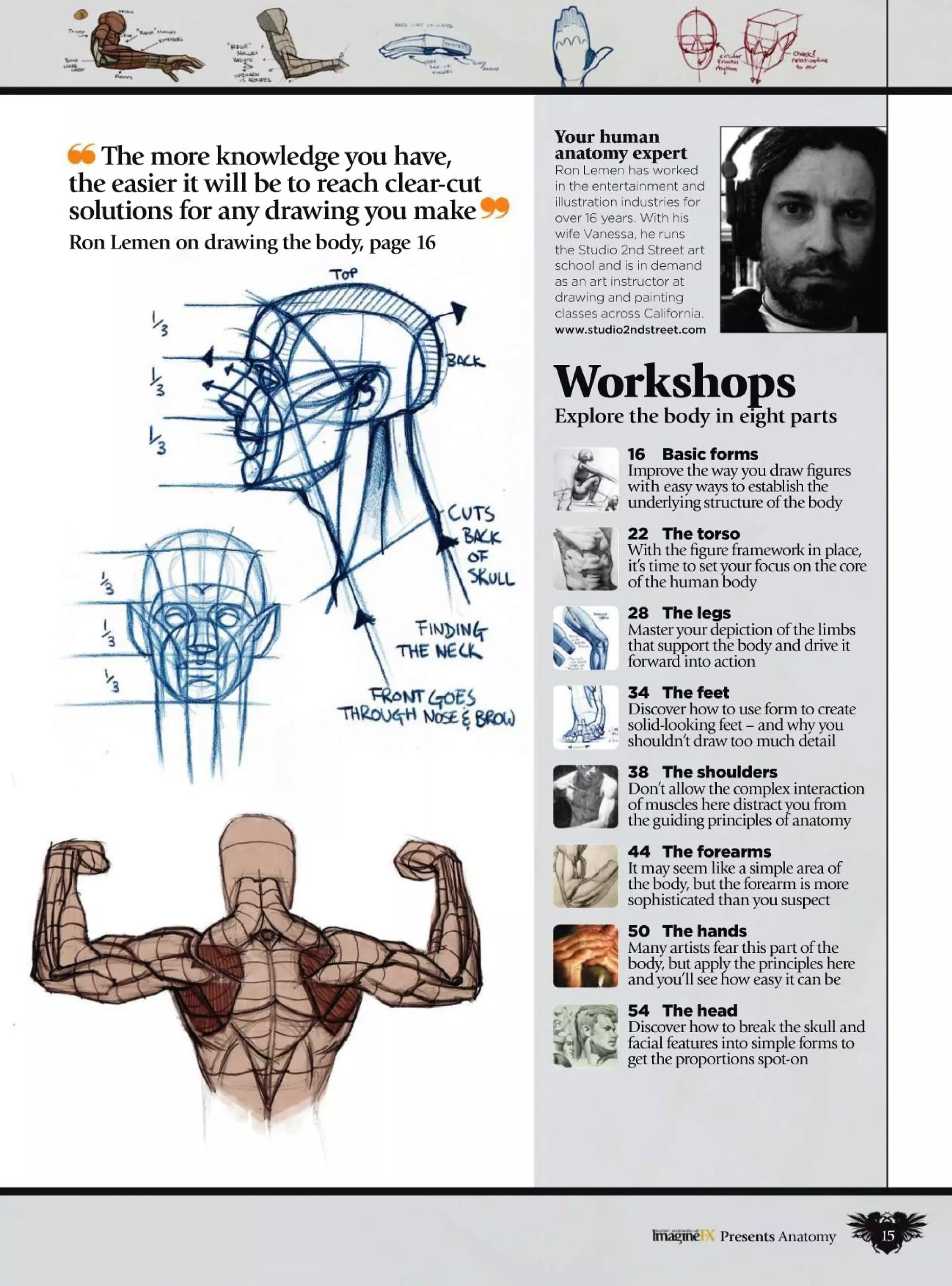 Imaginefx how-to-draw-and-paint-anatomy-2010- | PDF