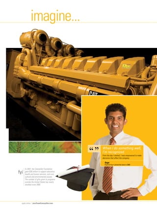 Imagine...Many Careers. One Company. Caterpillar Inc. Www ...