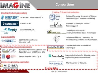 IMAGINE Project Presentation @ SDPS 2012 | PPT