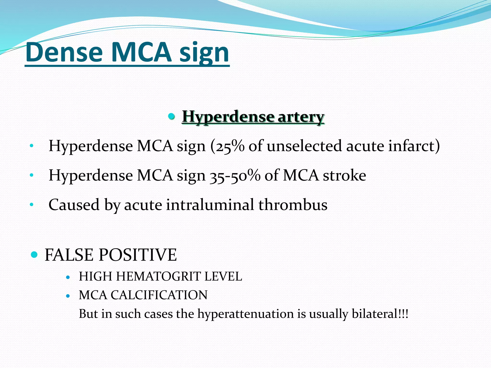 Imaging in ischemic stroke | PPTX