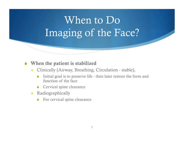 Imaging Of Facial Trauma Part 1 | PDF | Death, Injury, or Military ...