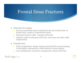Imaging Of Facial Trauma Part 3 1 | PDF