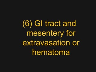 Imaging abdomen trauma introduction part 1 Dr Ahmed Esawy | PDF