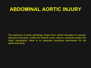 Imaging abdomen trauma mesenteric bowel trauma part 6 Dr Ahmed Esawy | PDF