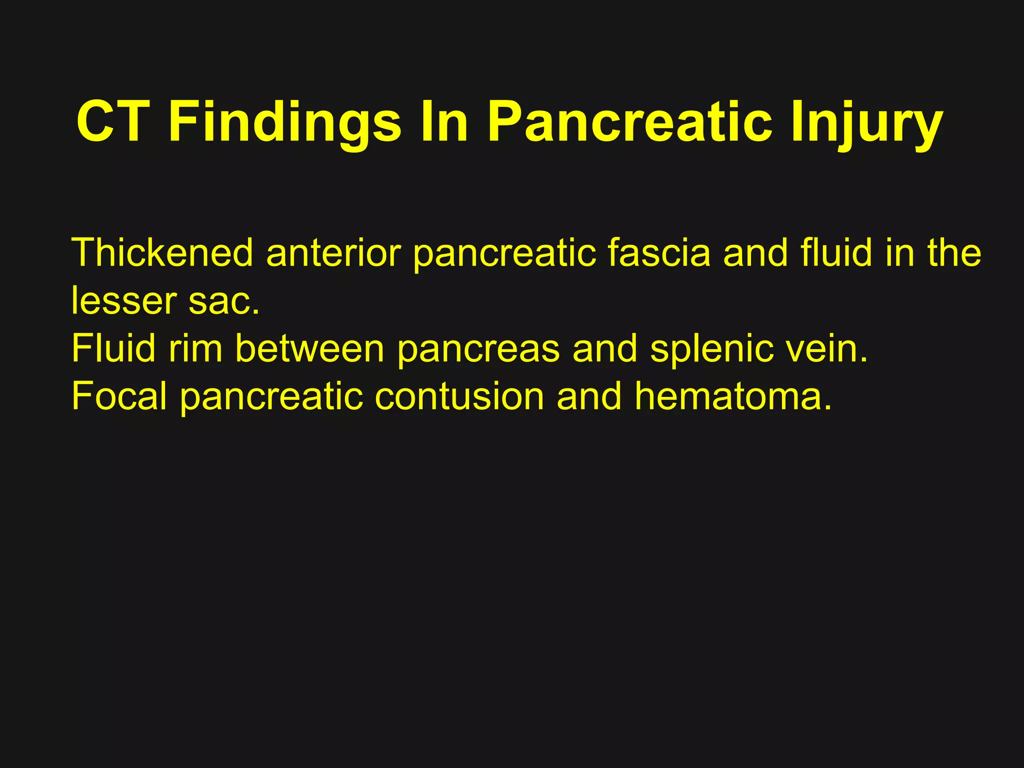 Imaging abdomen trauma pancreatic trauma part 4 Dr Ahmed Esawy | PDF
