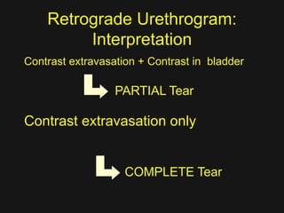 Imaging abdomen trauma urethra trauma part 9 Dr Ahmed Esawy | PPT