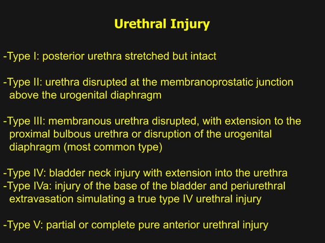 Imaging abdomen trauma urethra trauma part 9 Dr Ahmed Esawy | PPT