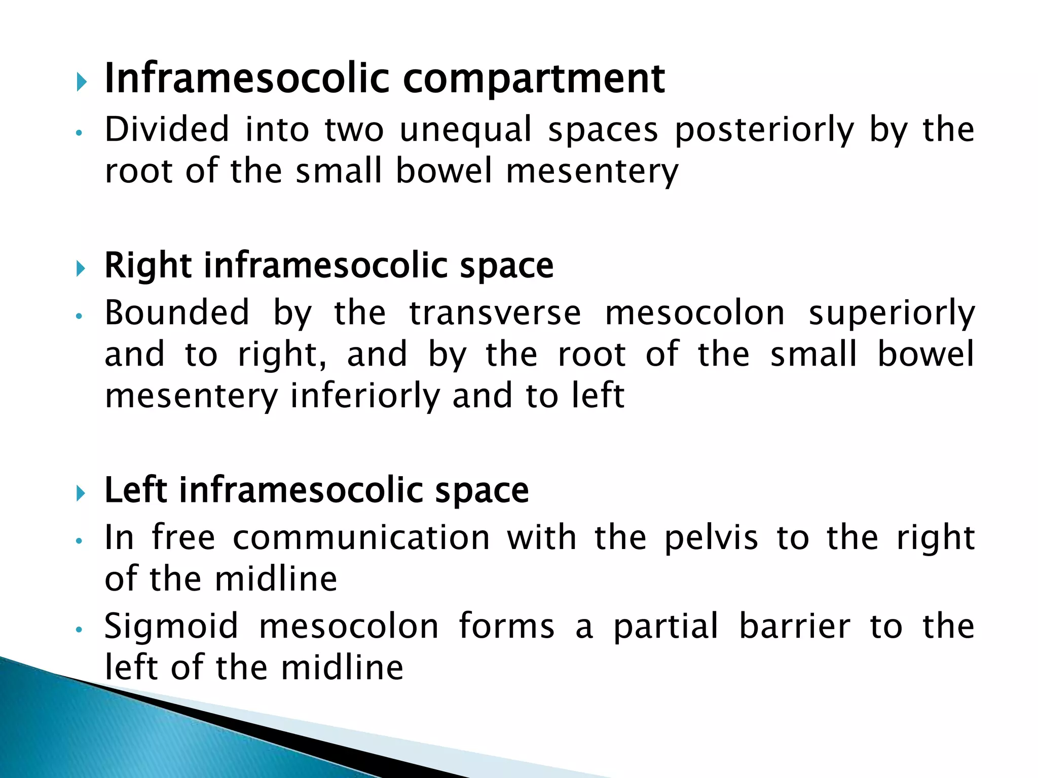 Imaging anatomy of peritoneum | PPTX