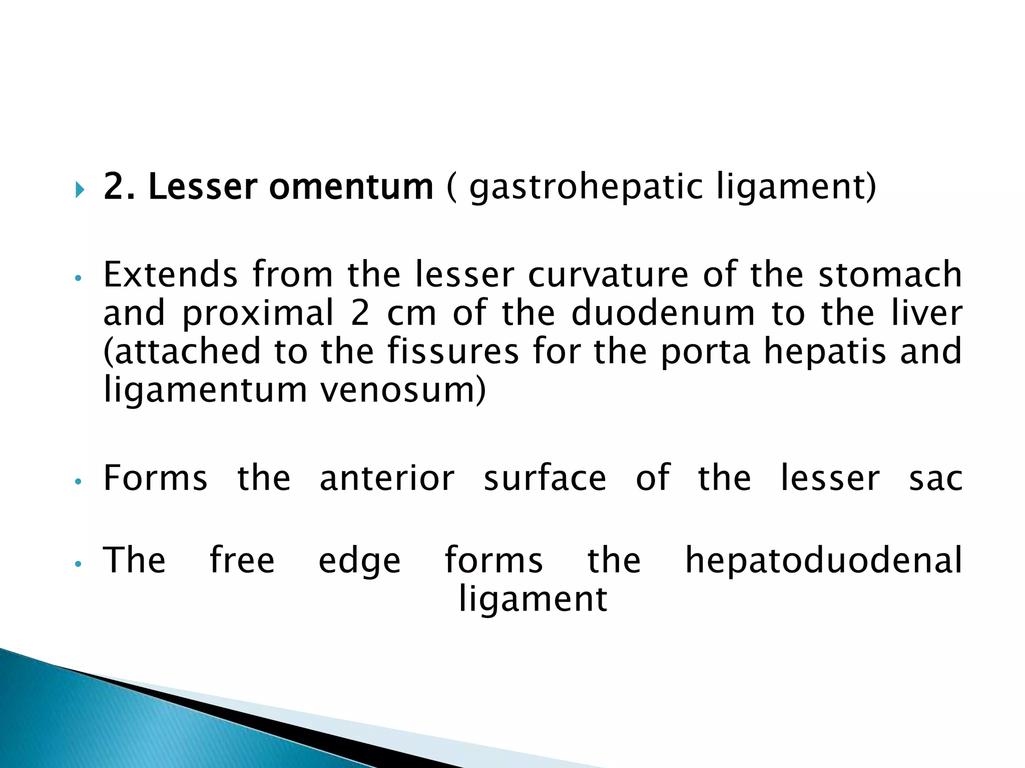 Imaging anatomy of peritoneum | PPTX