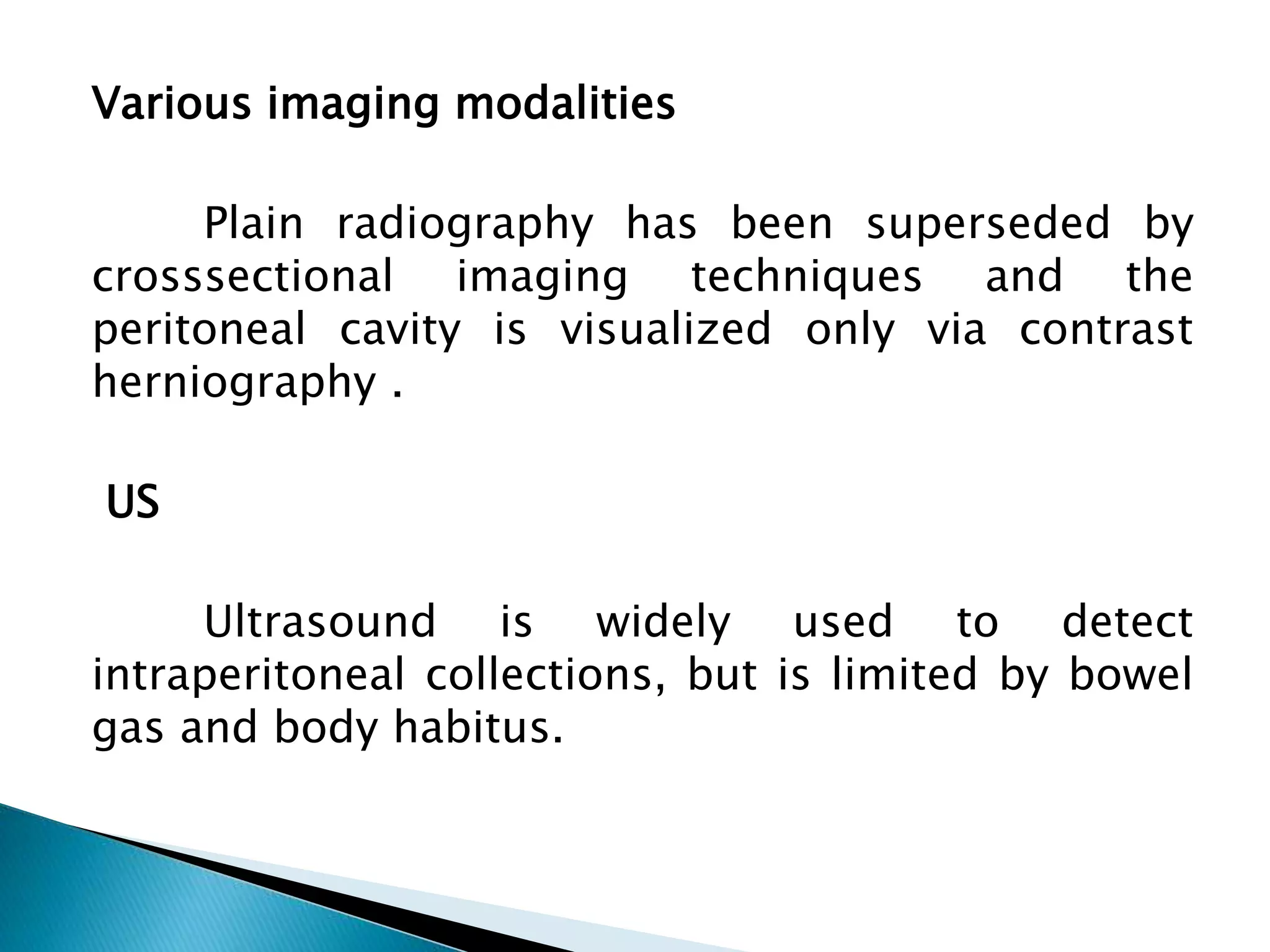 Imaging anatomy of peritoneum | PPTX