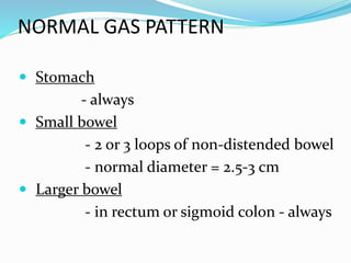 Imaging anatomy of small intestine | PPTX