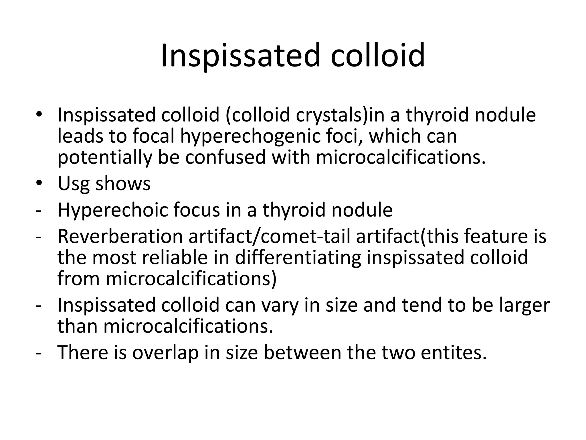Imaging approach in thyroid nodules | PPTX