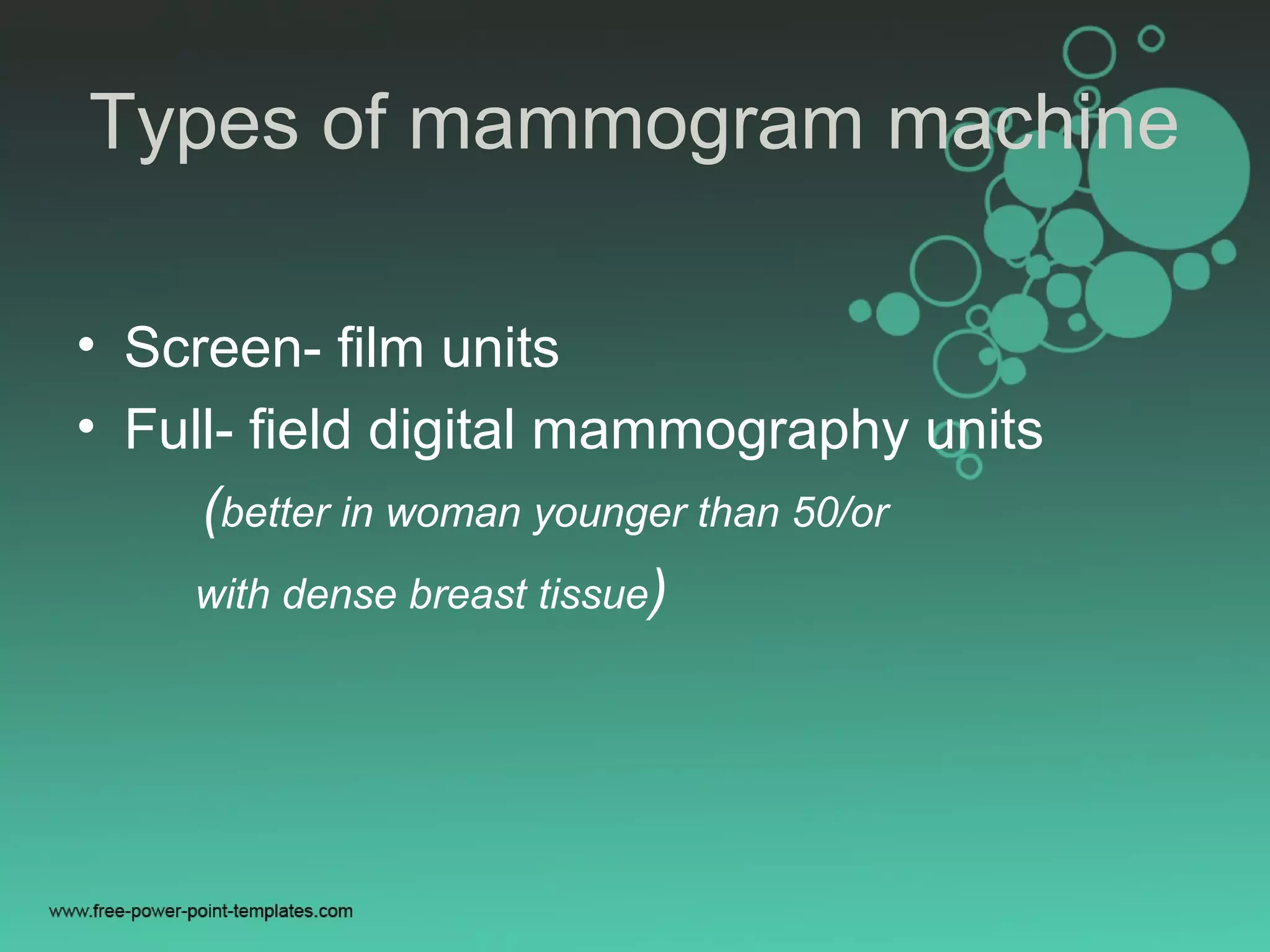 Imaging breast mammogram | PPT