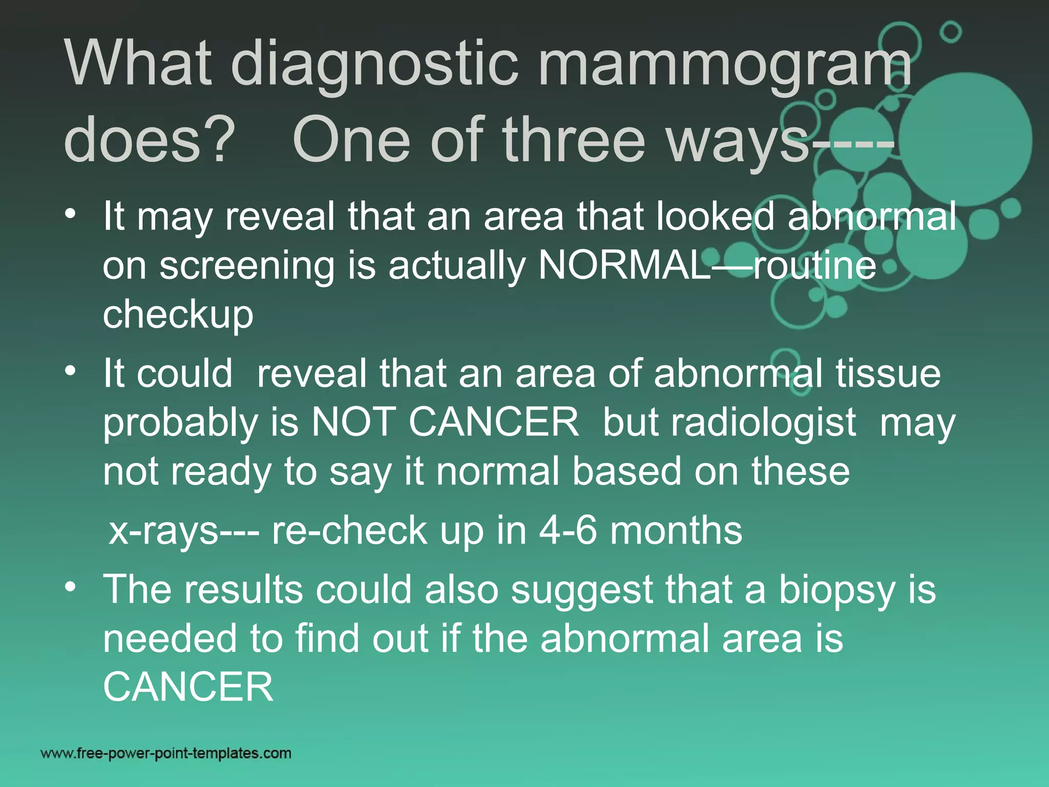 Imaging breast mammogram | PPT