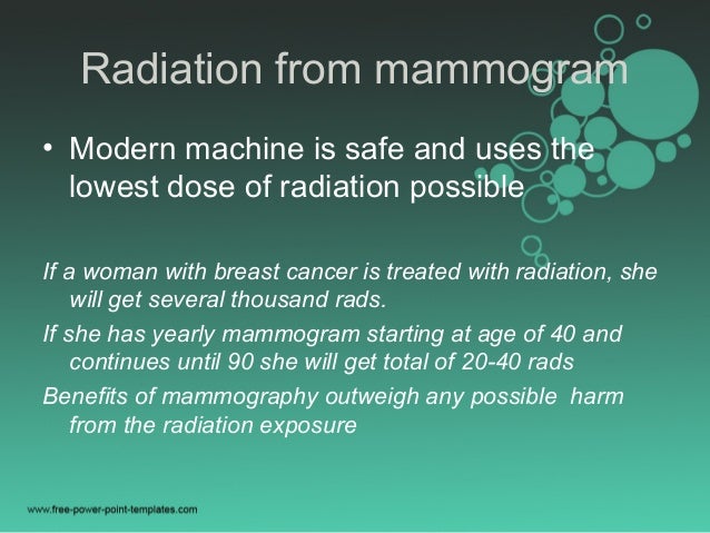 Imaging breast mammogram