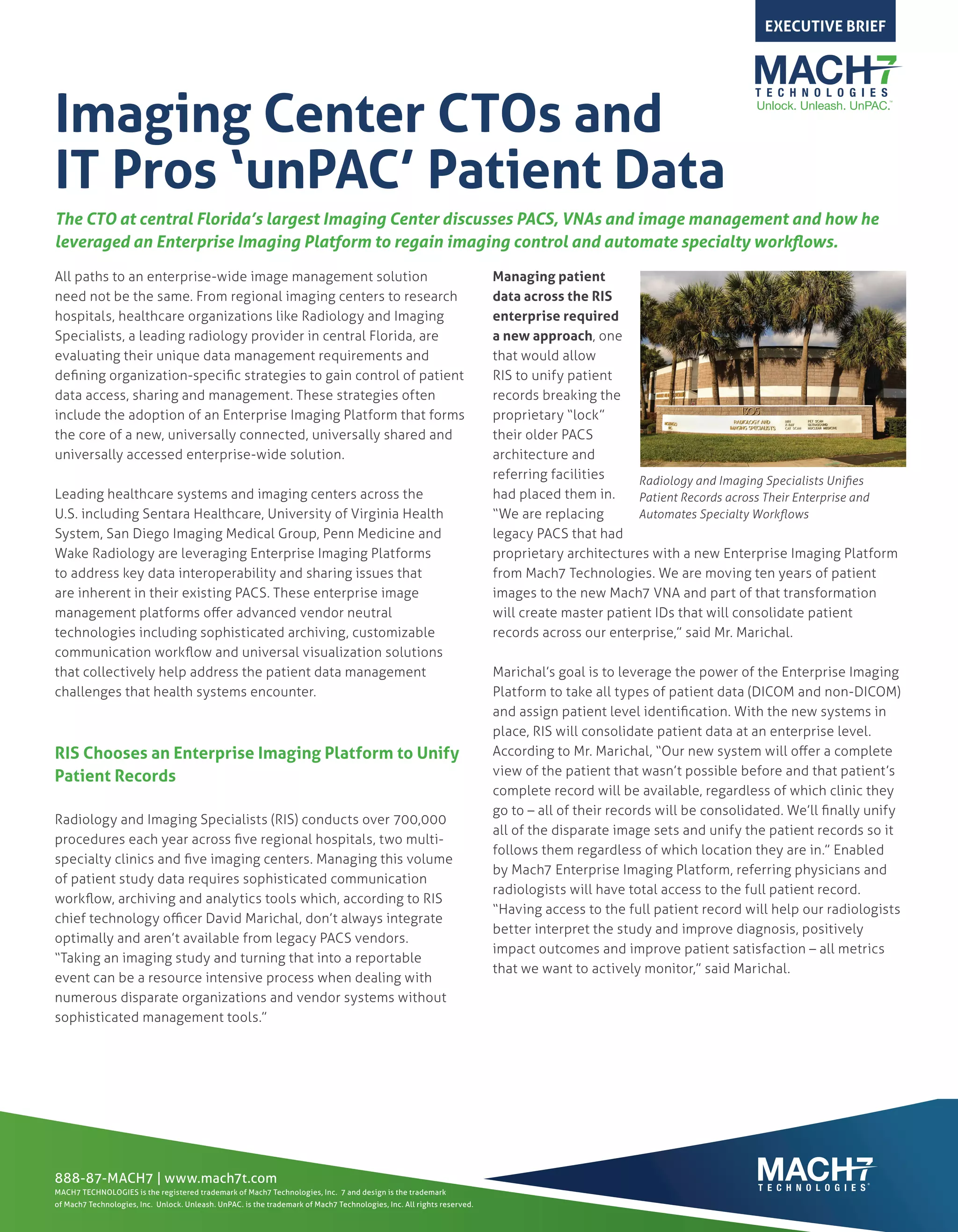 Imaging center CTOs and IT Pros UnPAC Patient Data | PDF | Free Download