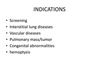 Interpretation of chest CT | PPT