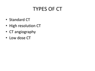 Interpretation of chest CT | PPT | Free Download