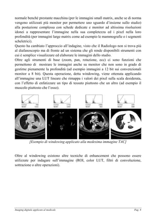 Imaging digitale applicato al medicale | PDF | Medical Tests | Medical ...