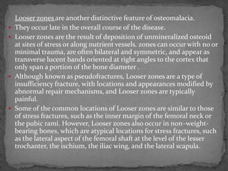 Imaging findings of metabolic bone diseases | PPTX