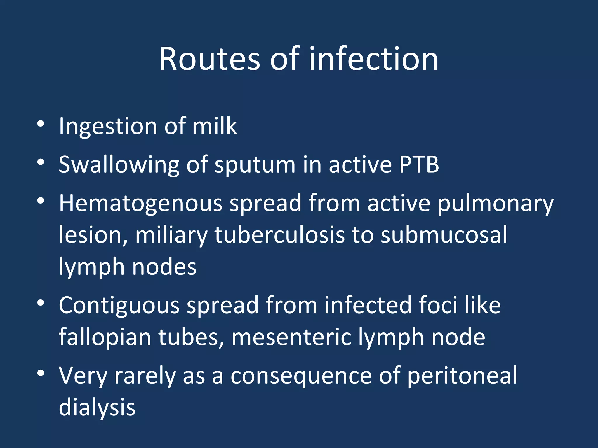 IMAGING IN ABDOMINAL TUBERCULOSIS | PPT