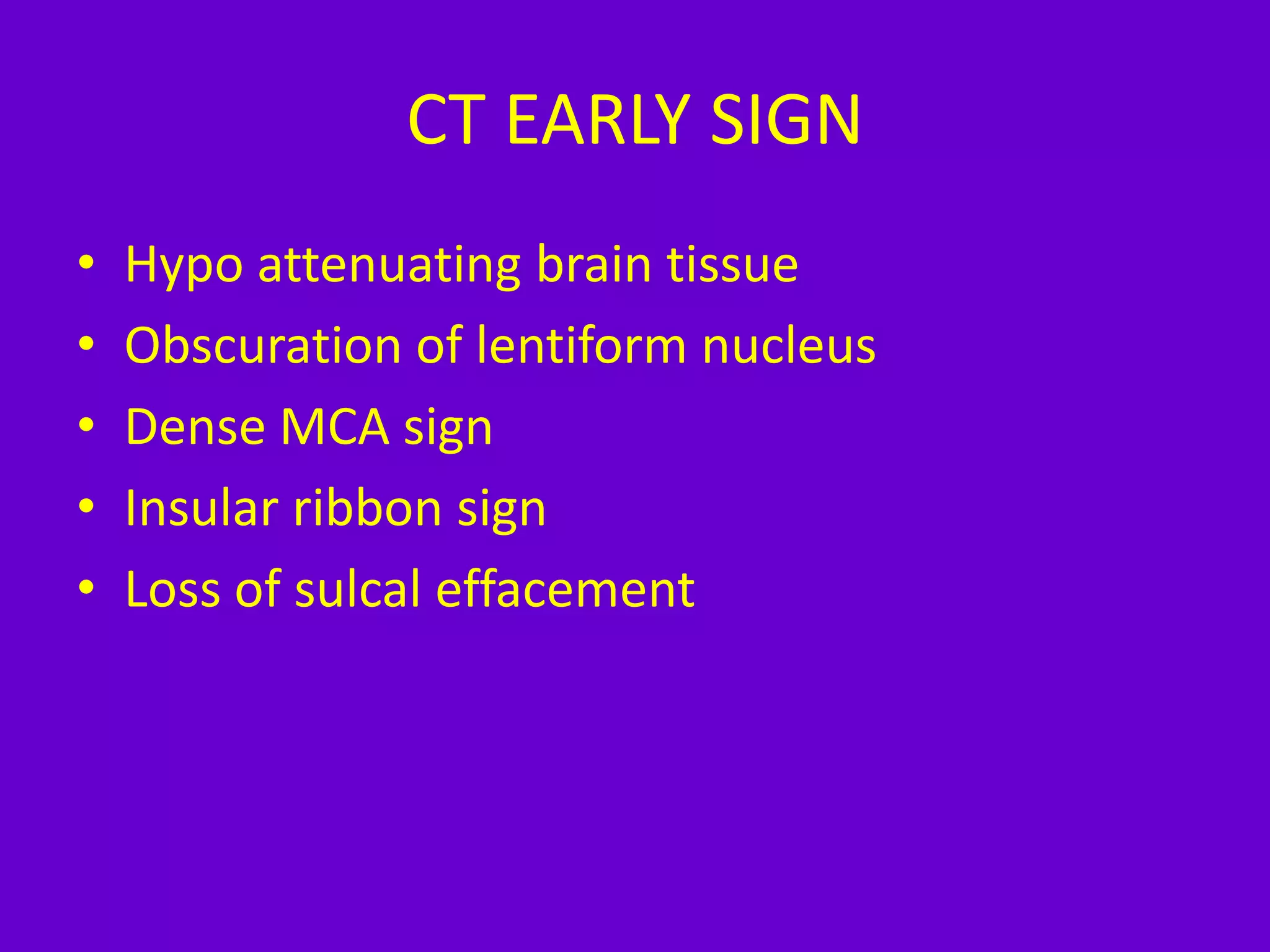 Imaging In Acute Stroke Ppt