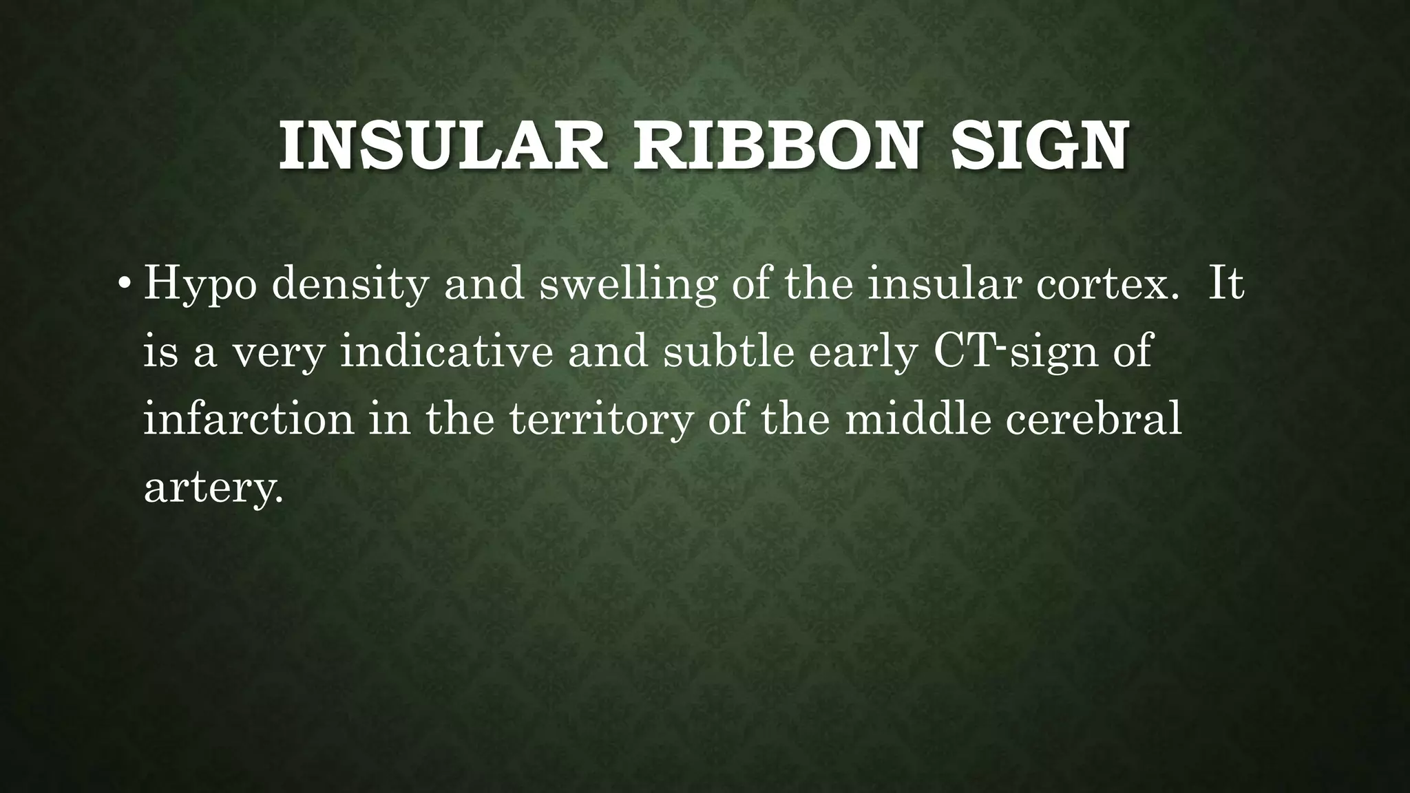 Imaging in acute stroke | PPTX