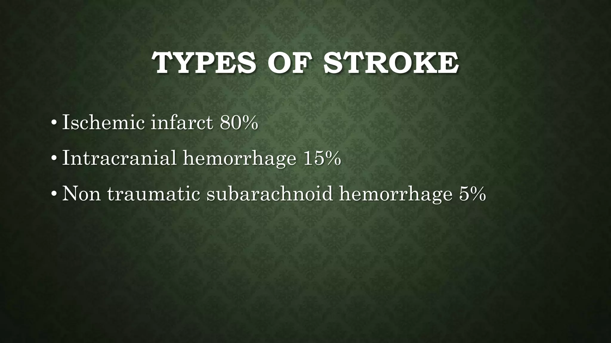 Imaging in acute stroke | PPTX