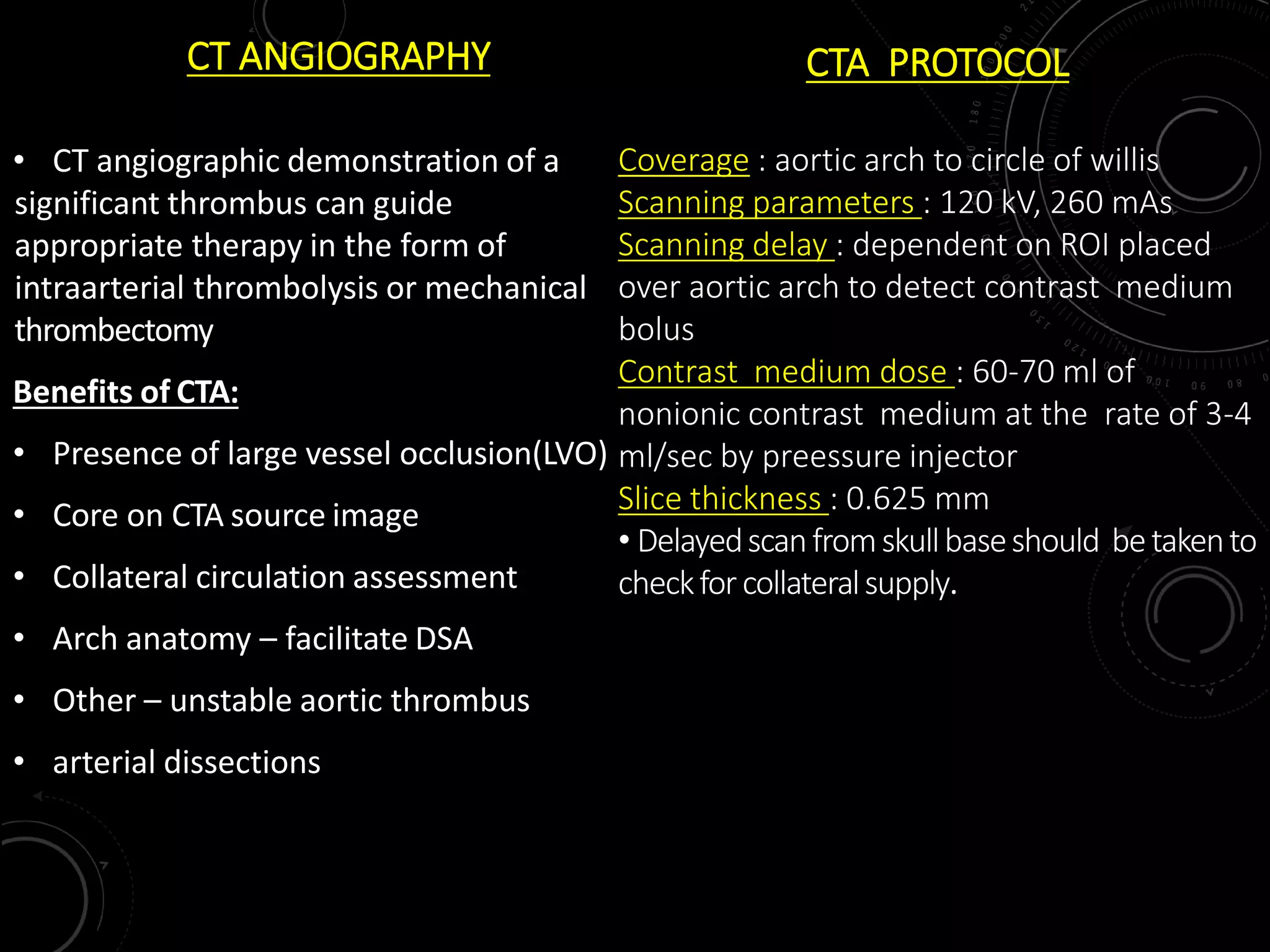 Imaging in acute stroke | PPTX