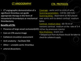 Imaging in acute stroke | PPTX