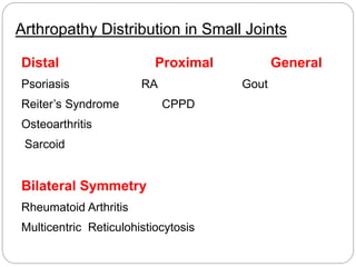 Imaging in arthritis | PPTX