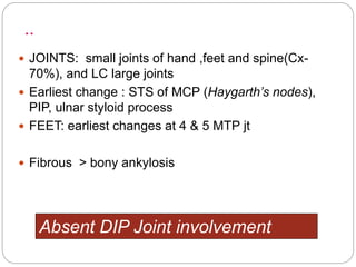 Imaging in arthritis | PPTX