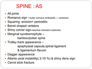 Imaging in arthritis | PPTX