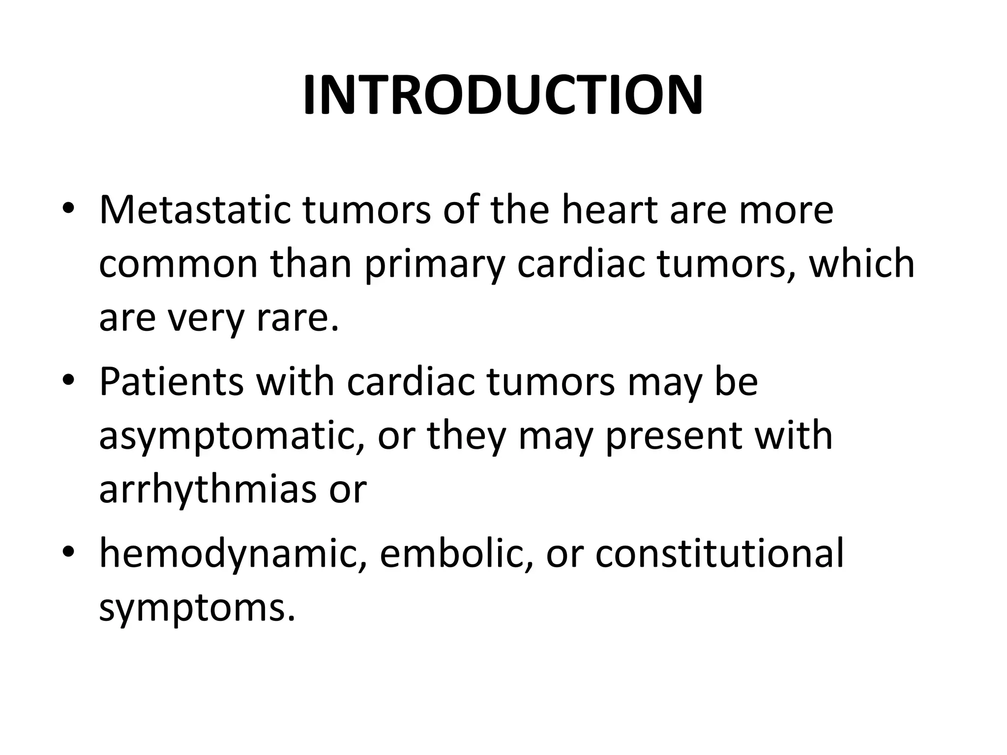 Imaging in Cardiac Tumours | PPTX