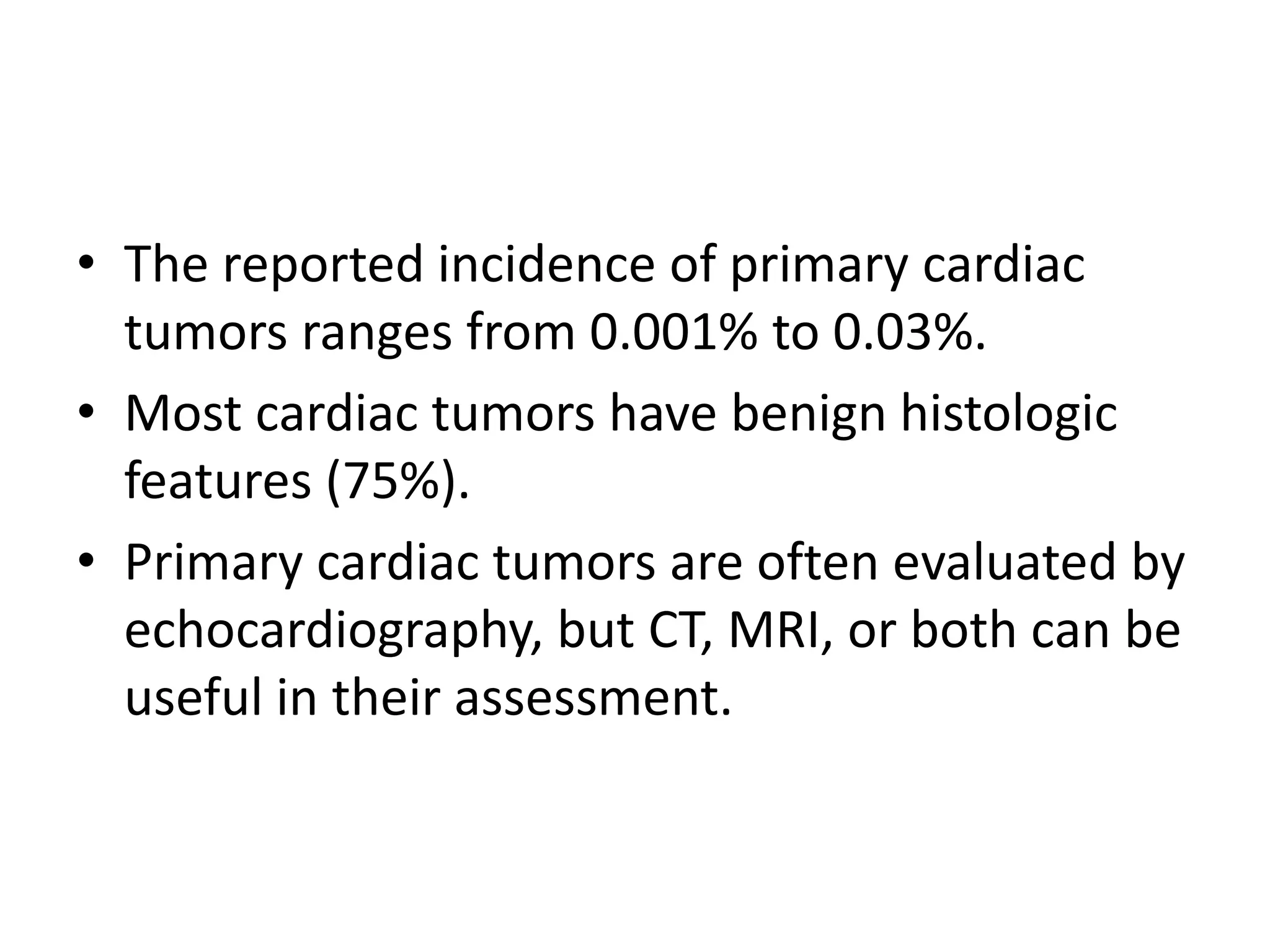Imaging in Cardiac Tumours | PPTX