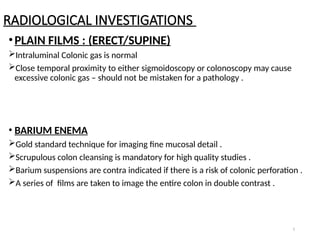 Imaging in colorectal diseases 3.pptx presentation | PPTX