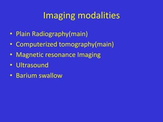 Imaging in ent | PPTX