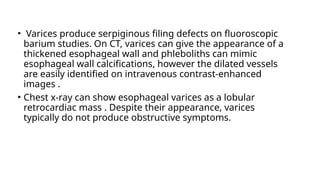 IMAGING IN ESOPHAGEAL PATHOLOGIES.p.....ptx
