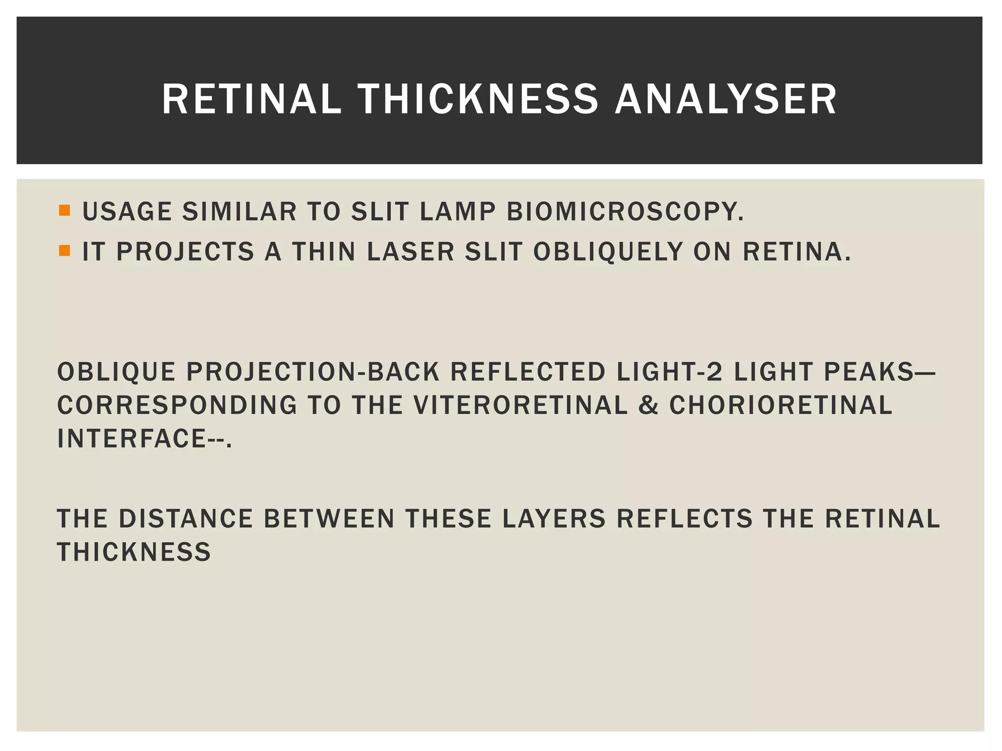 Imaging in glaucoma | PPTX