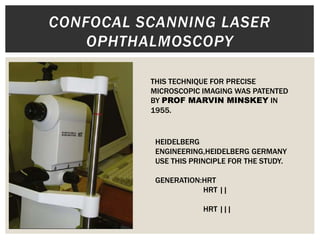 Imaging in glaucoma | PPTX