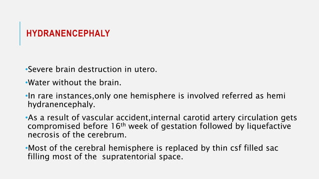Imaging in holoprosencephaly and related disorders | PPT
