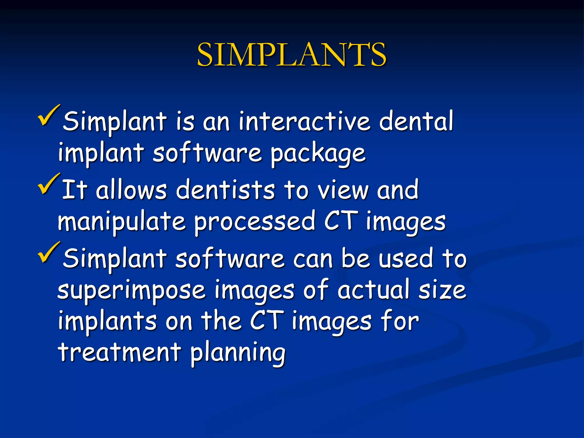 imaging in implantology.ppt