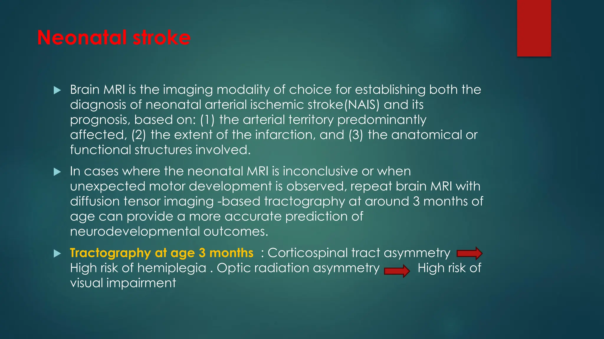 imaging in neonatal brain.pdf recommendation the use of mri brain of ...