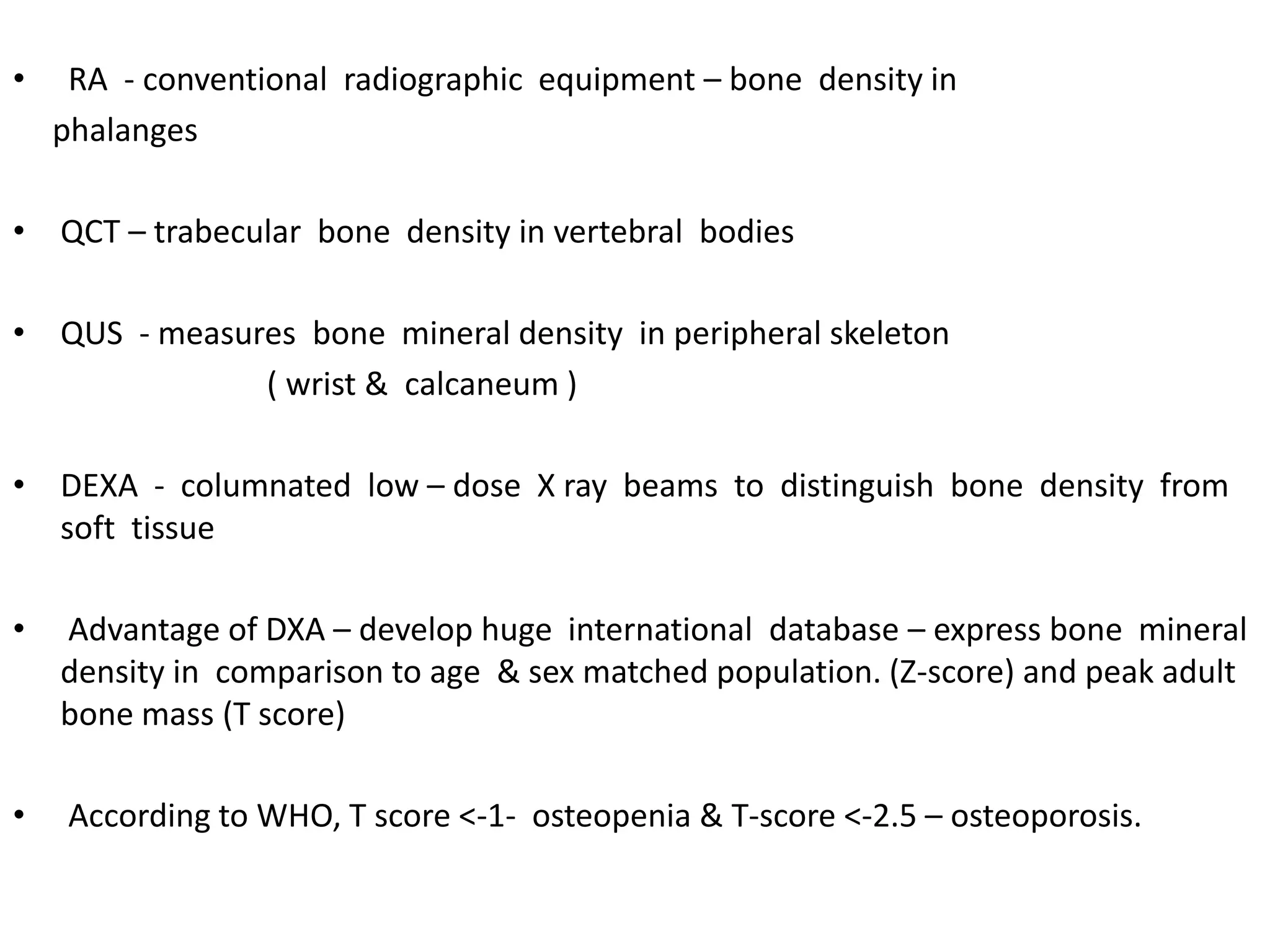 Imaging in orthopaedics | PPTX