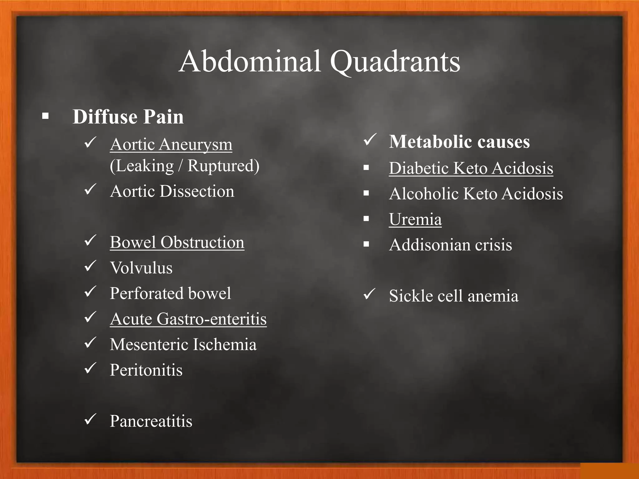 Imaging in pain abdomen | PPTX