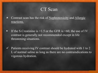 Imaging in pain abdomen | PPTX
